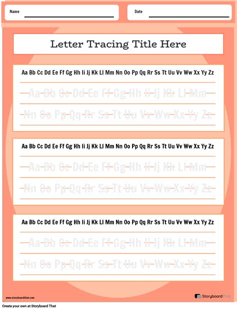 How to Create Effective Printable Letter Tracing Activities for Kids ...