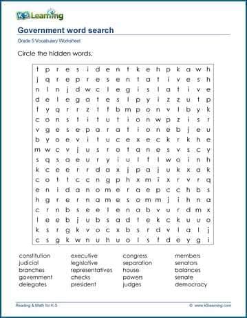 Master Your Vocabulary with 5th Grade Word Search Puzzles - Kidzania ...